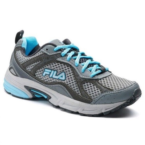 NWB Fila Women's Windshift 15 Running Shoes Sneakers Size 10 Gray/Blue ...