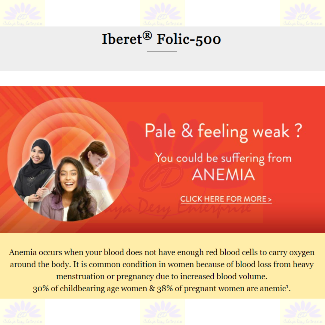 2 X Abbott Iberet Folic 500 30'S Iron Vitamin C & B Complex - EXPRESS ...