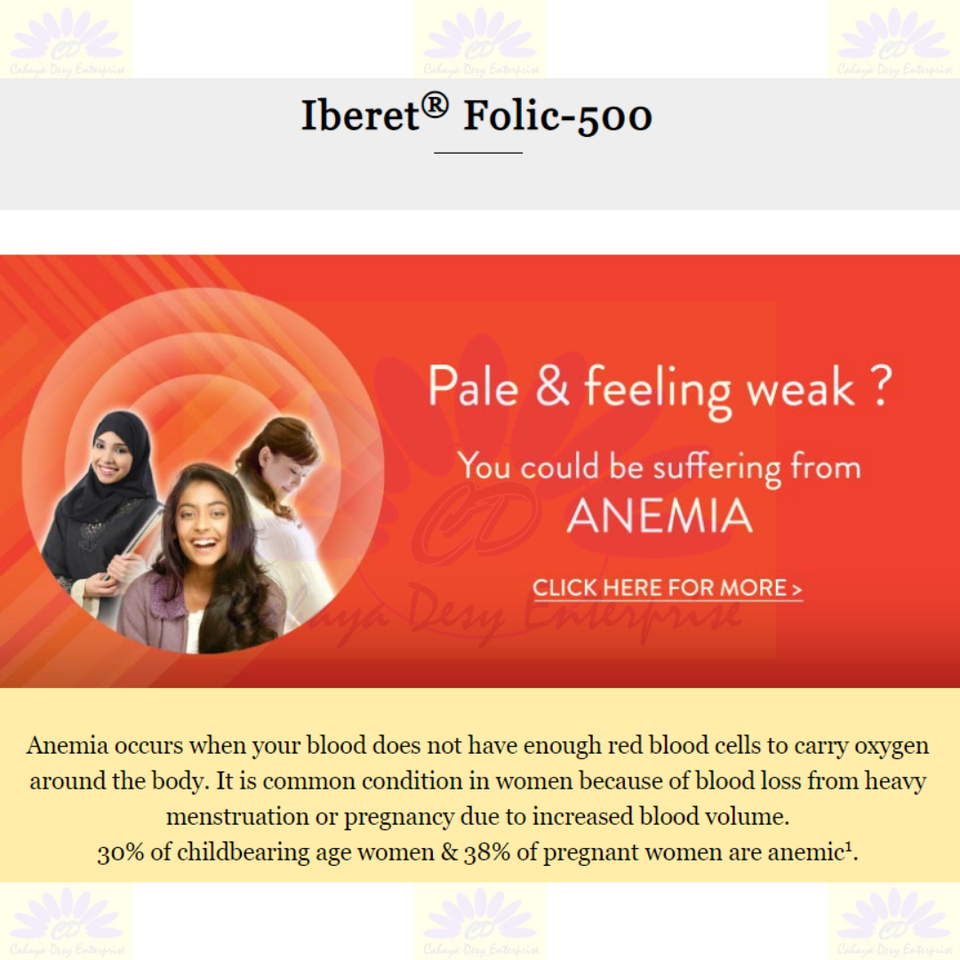 2 X Abbott Iberet Folic 500 30'S Iron Vitamin C & B Complex - EXPRESS ...