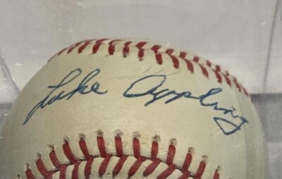 Luke Appling Chicago Whitesox Signed Autographed Rawlings Baseball JSA ...