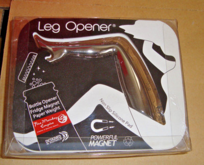 Bottle Opener "LEG OPENER" Paperweight/ Man Cave/ Barware/Fridge magnet ...