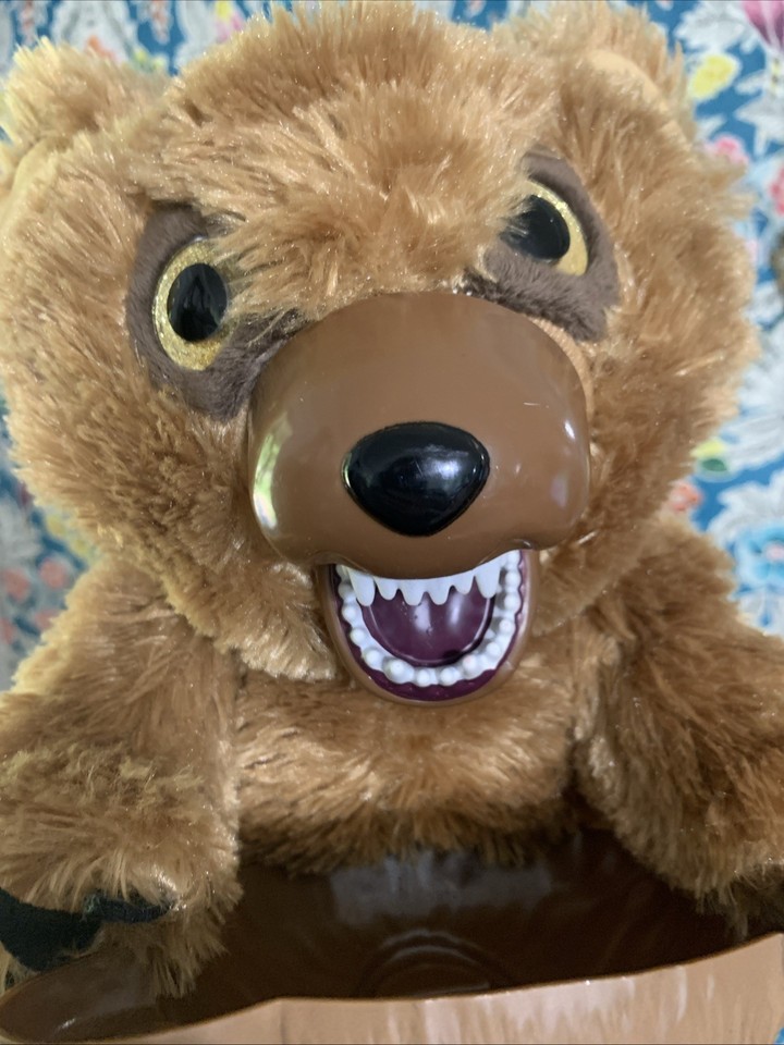 Halloween Spooky Bear Animate LED Peekaboo Mask Haunted Teddy ...