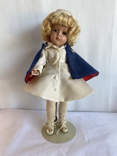 Vintage 1950s ARANBEE Hard Plastic Nancy Lee Doll 14" doll - Nurse ...