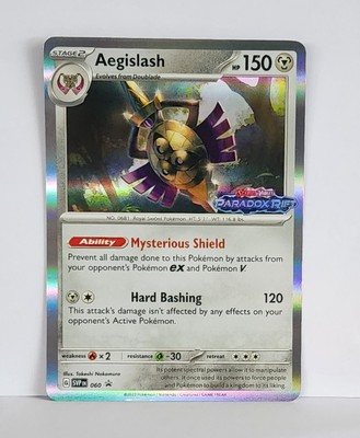 Pokémon TCG Aegislash Paradox Rift SVP060 Pre Release Promo | eBay