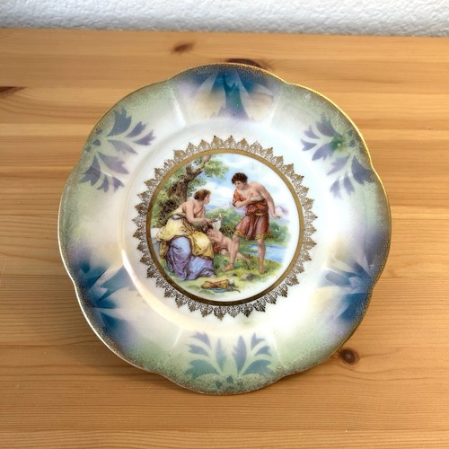 Antique P.K. Silesia Porcelain Plate 8” Hand Painted Germany | eBay