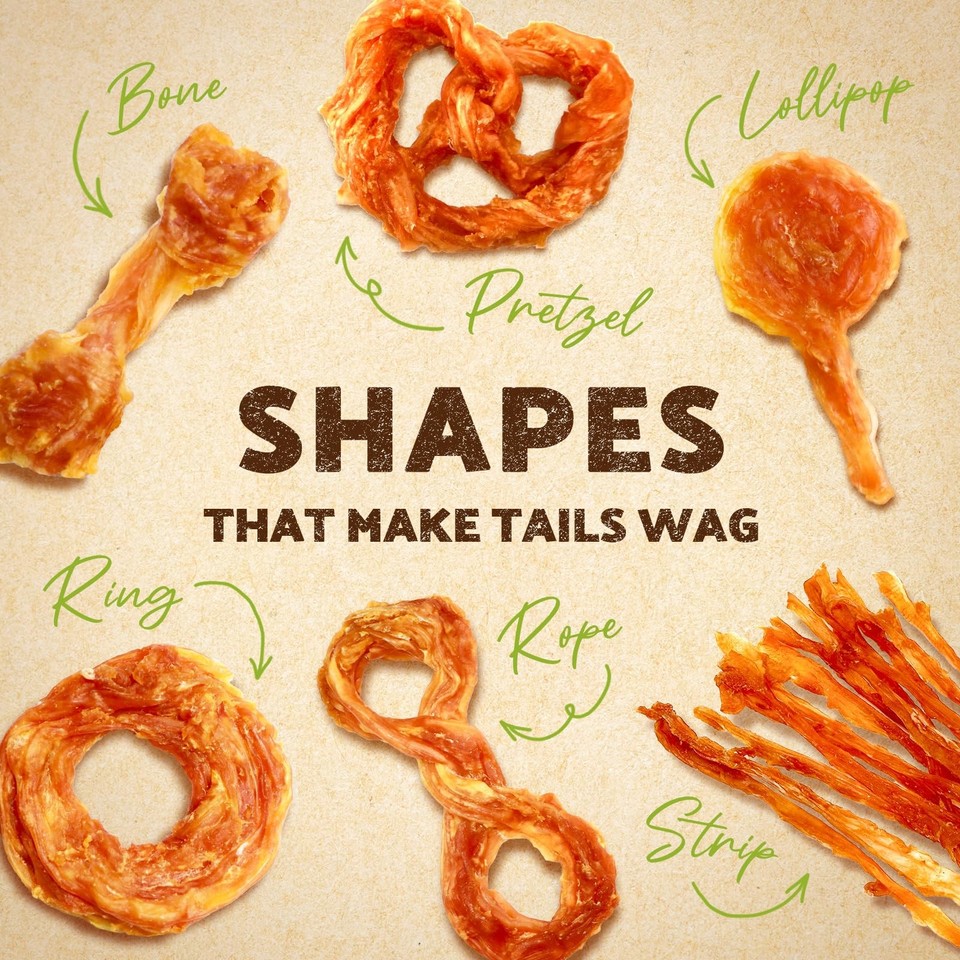 AFreschi Turkey Tendons for Dogs, USA-Sourced, Healthy Dog Treats ...