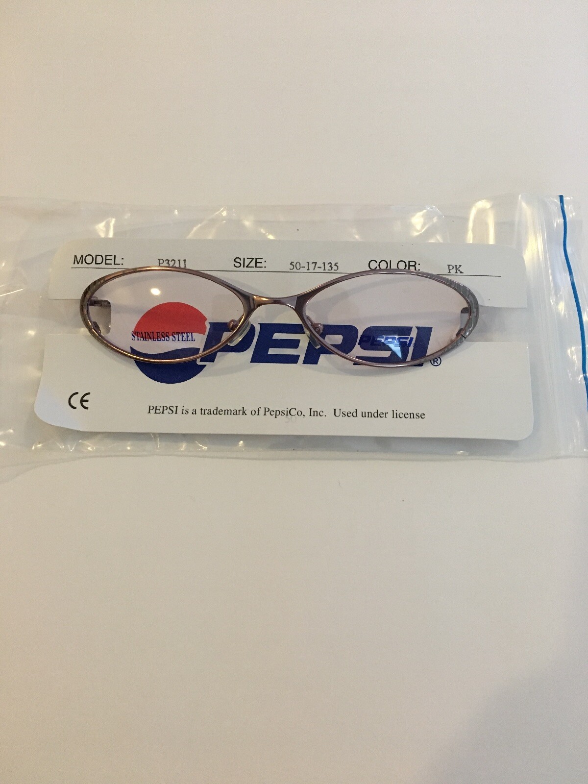New Genuine PEPSI 3211 Eyeglass Frames 50-17-135 Pink color G12 Sc1 | eBay