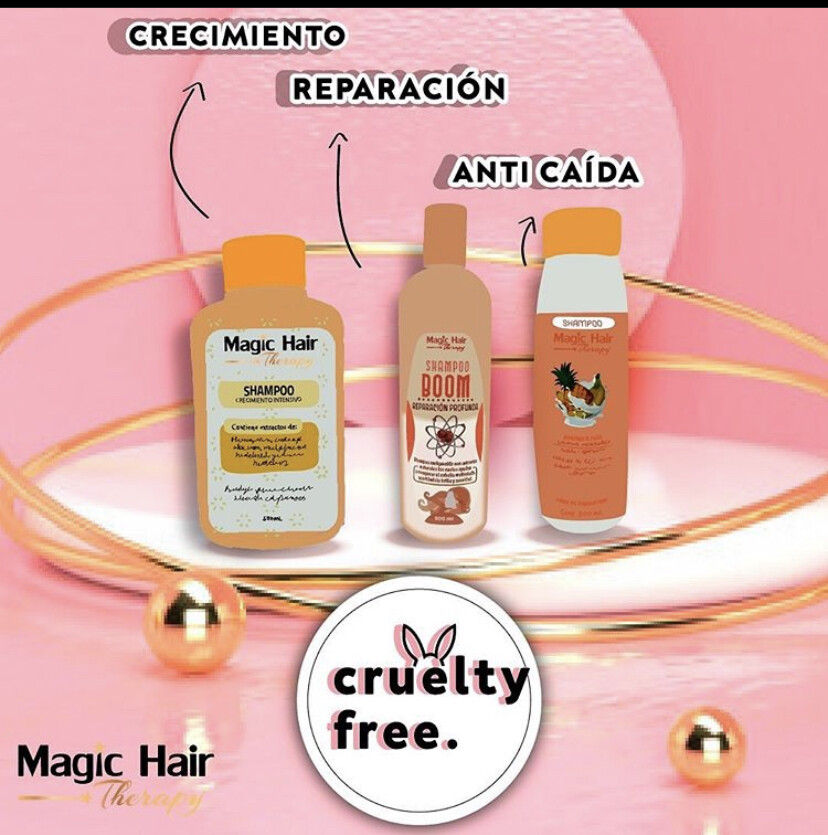 Magic Hair Therapy Shampoo Growth, Shampoo Banana & Piña and Shampoo ...