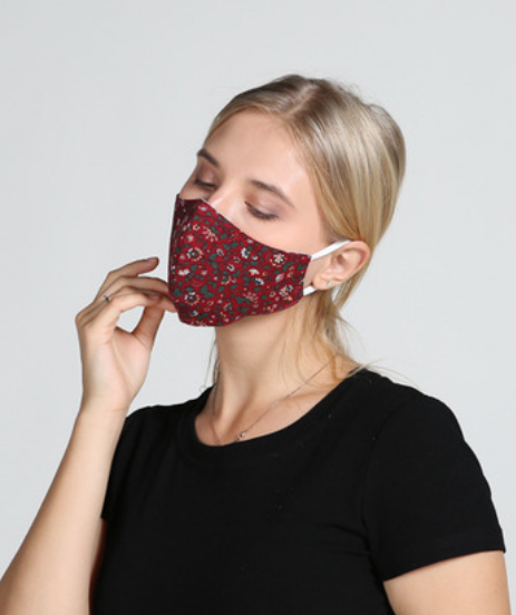 Face Mask Cover Fashion Reusable Washable Breathable Cloth Covering ...