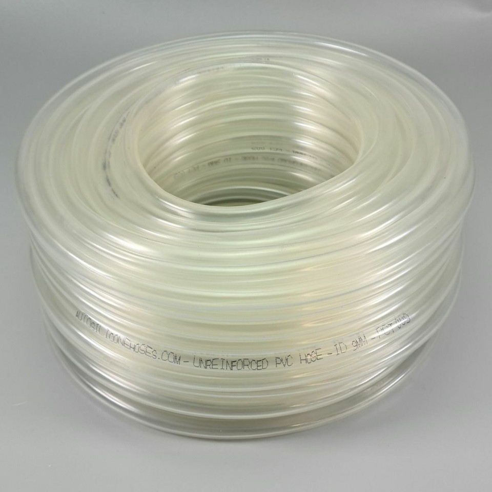 6mm ID CLEAR PETROL OIL FUEL PIPE HOSE LINE. -* 1 Metre Length 1/4 ...