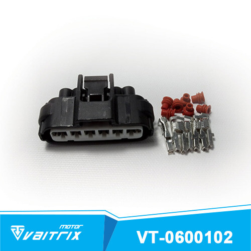6way for MITSUBISHI TOYOTA TPS MAF Connector Male & Female sensor kit ...
