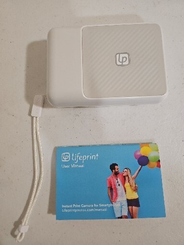 Lifeprint 2x3 Instant Printer for Smartphone With User Manual ...