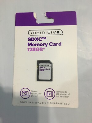 Infinitive SDXC Memory Card 128 GB | eBay