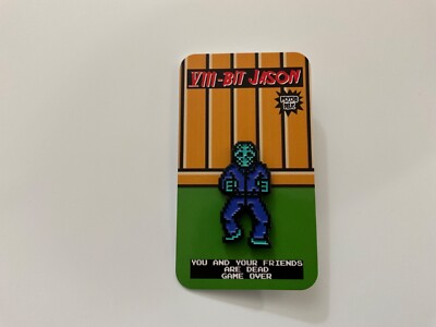 Jason Voorhees Friday the 13th 8bit Jason PSYCHO DELIC Horror RARE ...