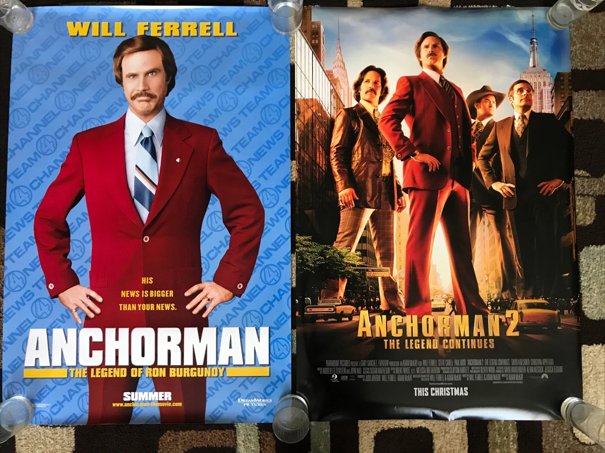 Anchorman 1 Movie Poster