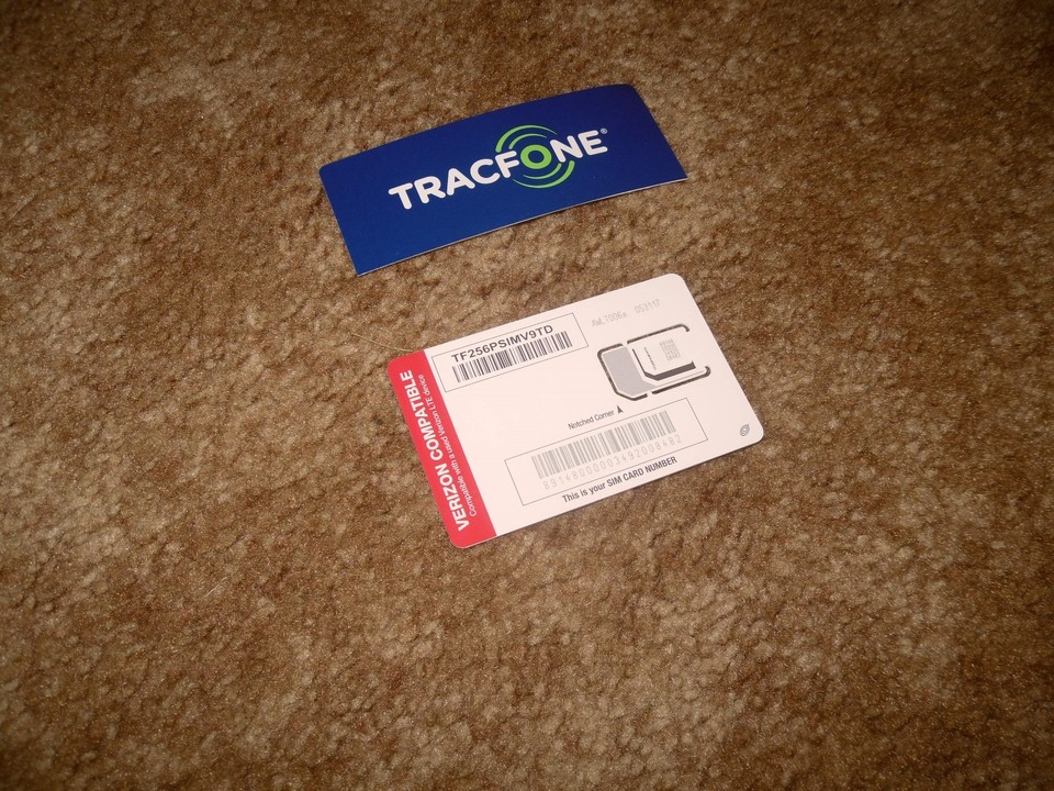 Standard, Nano or Micro SIM CARD For use with VERIZON Compatible Phones ...