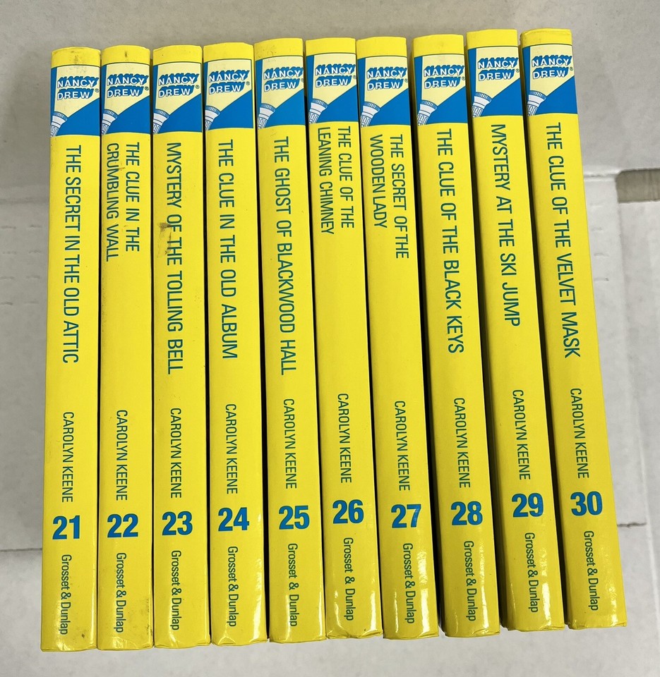 The Nancy Drew Collection 10 Book Set Mystery Stories Vol 21-30 BRAND ...