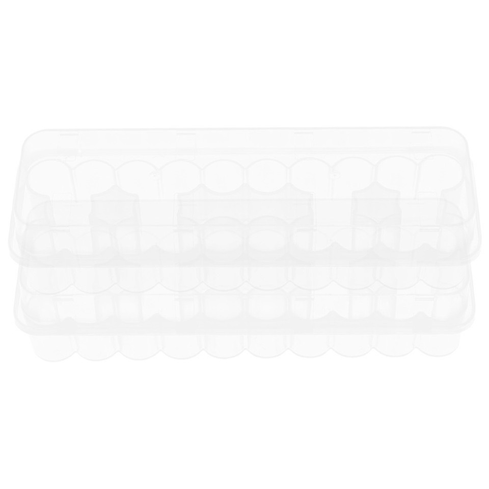 24 Pcs Sample Storage Box Injection Plastic Test Tube Holder Bottle ...