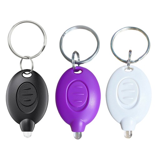 Led Torch Keychain Flashlight Key Ring High Bright Badge Lights LED ...