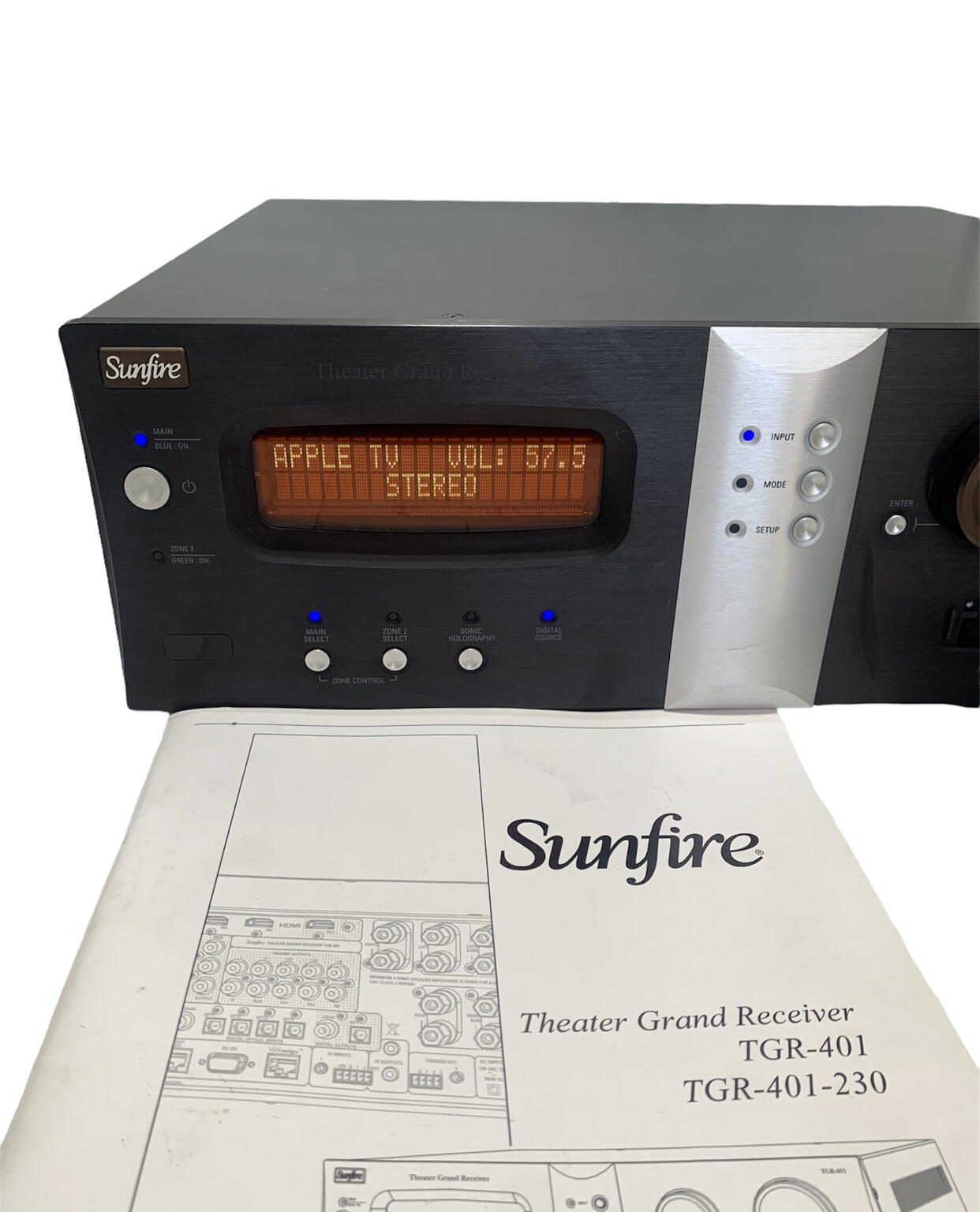 SUNFIRE TGR-401 THEATER GRAND RECEIVER | eBay