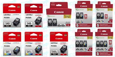 Canon PG540 PG540L CL541 CL541XL Original Ink Cartridge For PIXMA ...