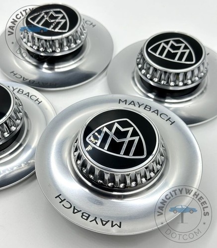 4pcs Maybach 146mm Chrome Wheel Center Hub Cover Cap Mercedes Benz ...