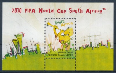 [118528] South Africa 2009 World Cup Football Soccer Souvenir sheet MNH ...