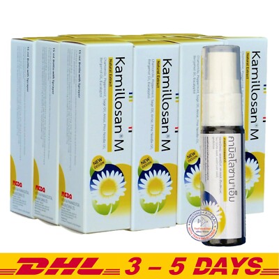 Kamillosan M Mouth Spray for Freshen Breath, Mouth & Oral Care - 15ml x ...