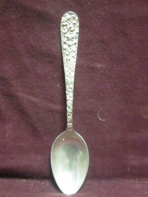 Sterling STIEFF ROSE ORANGE CITRUS SPOON 6" 31 grams Monogram MVH | eBay