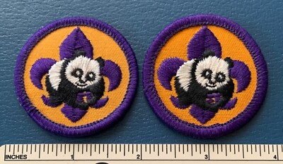 2 Different WORLD CONSERVATION AWARD Boy Scout PATCHES BSA Scouting ...