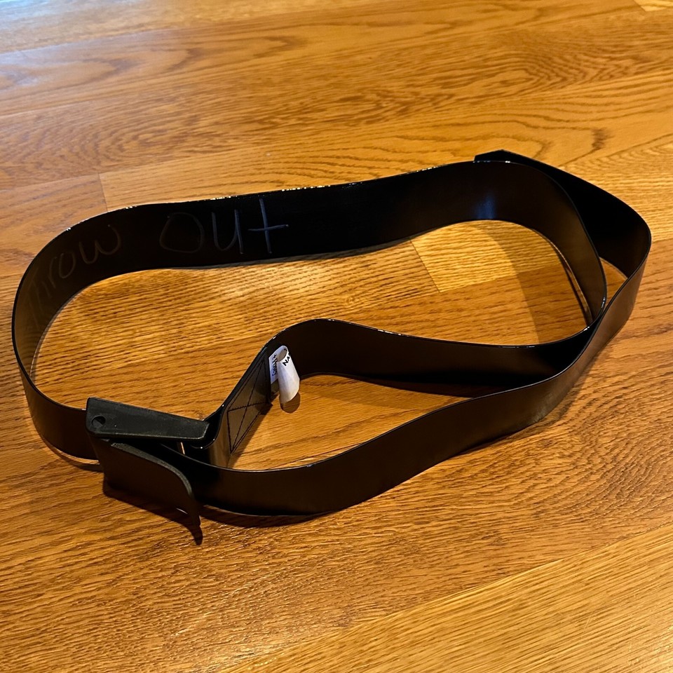 Posey Ez Clean Economy Gait Belt 6545 Black L9352M REV D 082613 ...