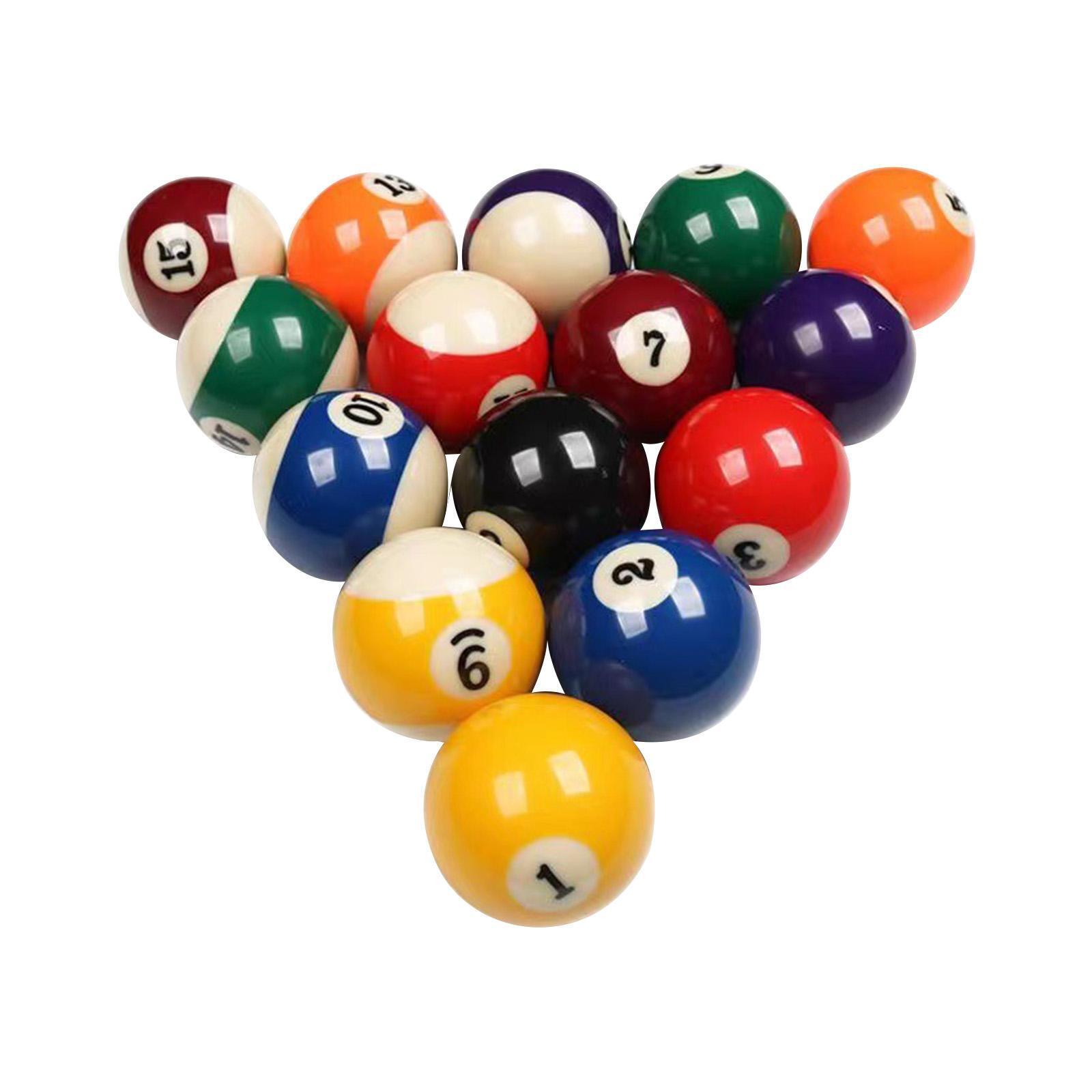 16Pcs Pool Table Balls Durable Pool Ball 5.7cm Billiard Balls Full Set ...