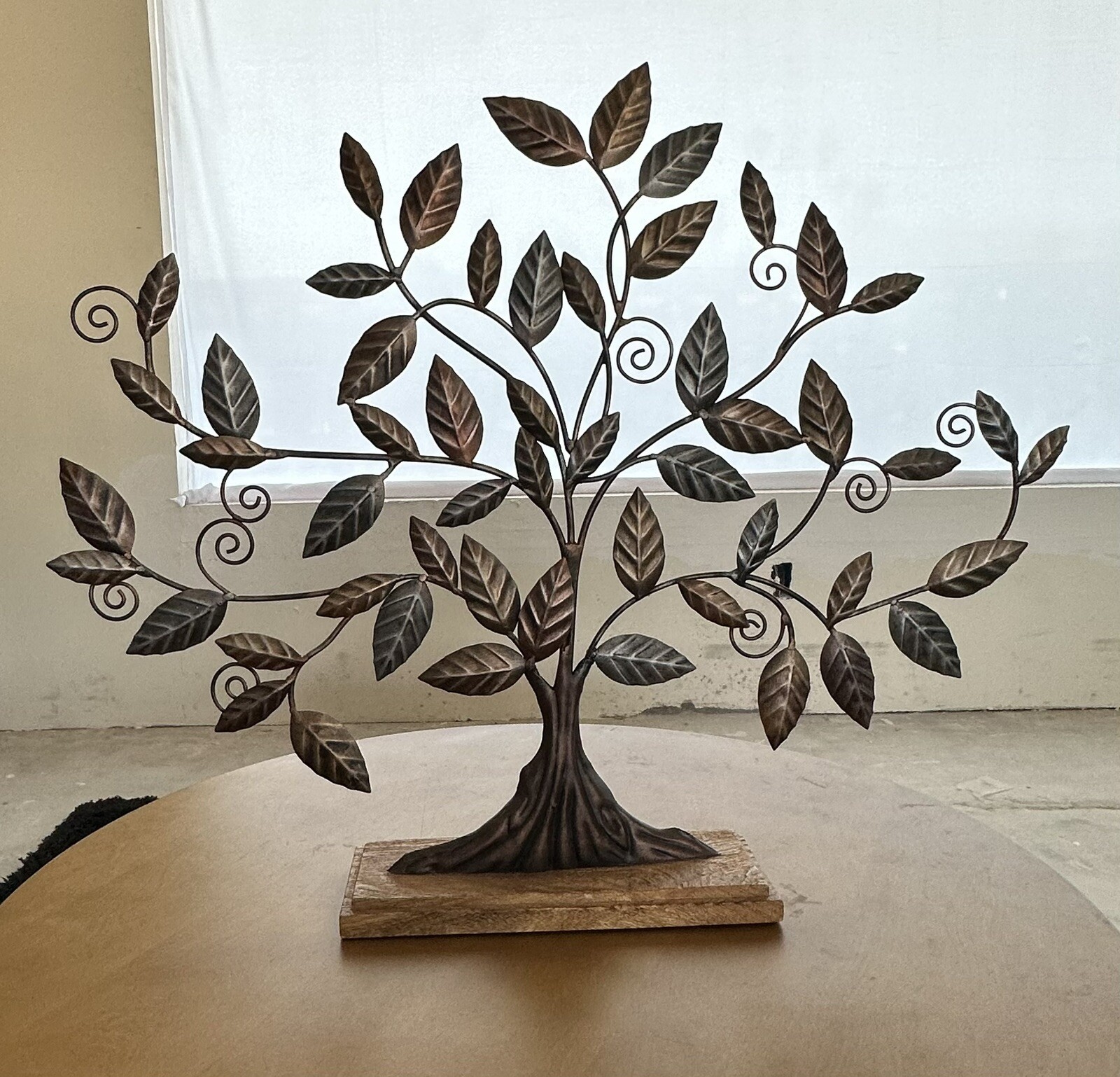 Tree Art On Metal Stand