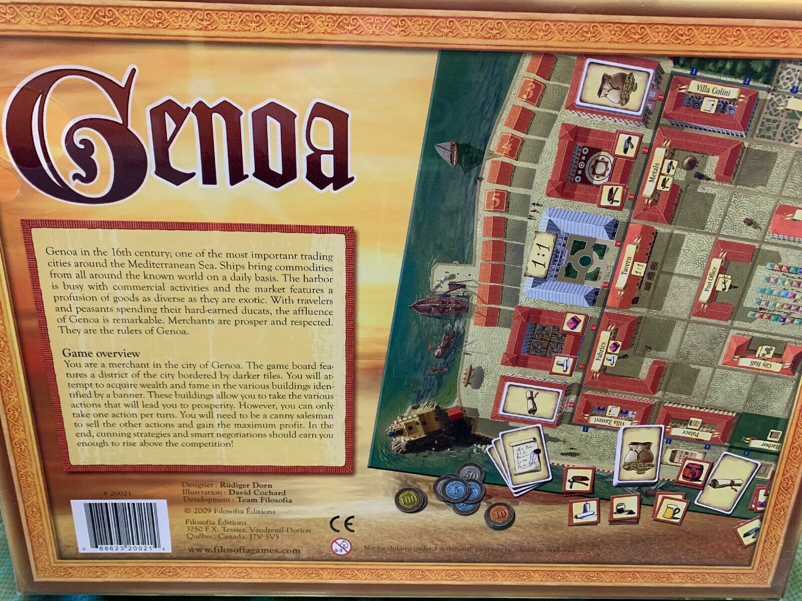 Genoa Board Game - NEW SEALED | eBay