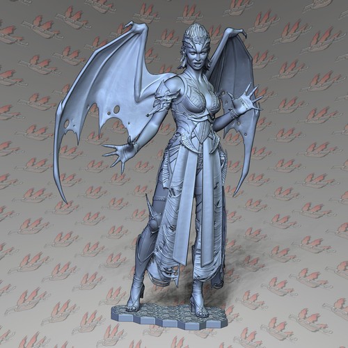 Nitara 3D Printed Figure - Mortal Kombat Vampire Warrior Collectible | eBay