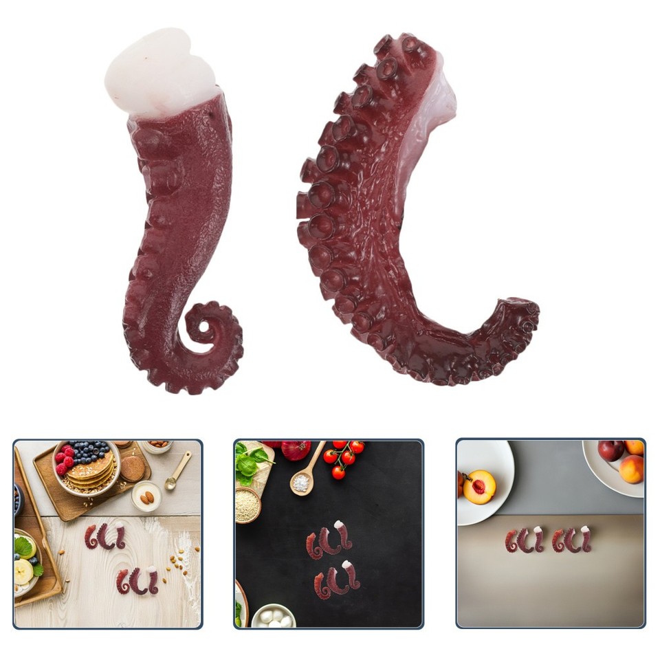 6pcs Lifelike Octopus Arms - Realistic Octopus Display Model Fake ...