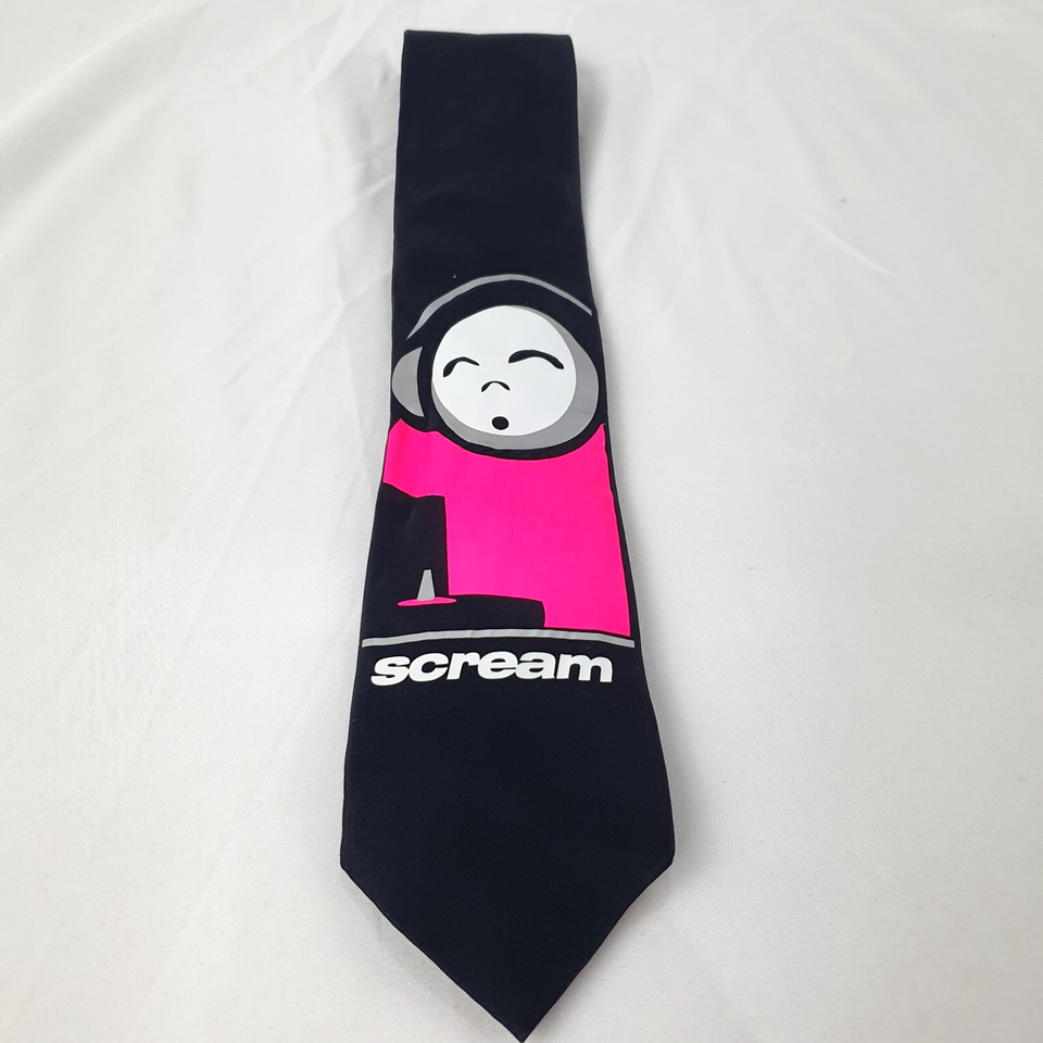 Men's Butler and Webb Tie Novelty Scream DJ 100% Silk 59" x 3.5" | eBay UK