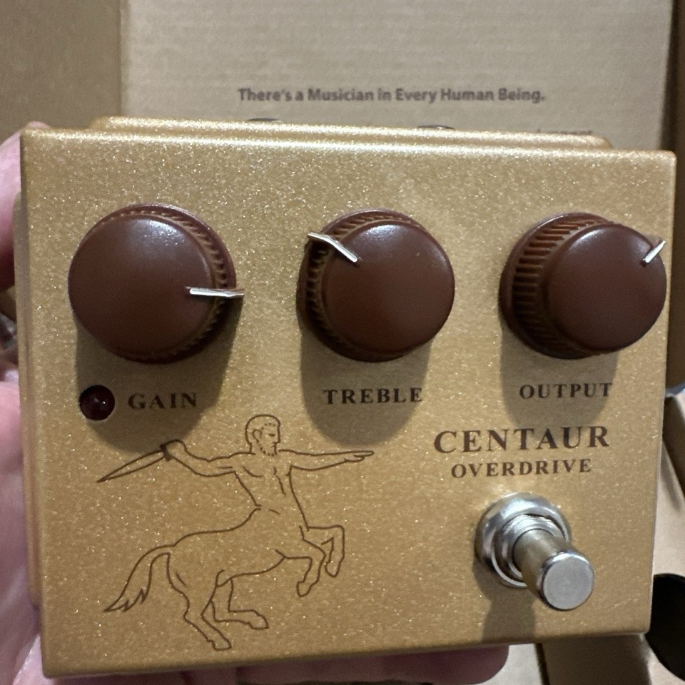 Behringer Centaur Overdrive Guitar Pedal Klon Klone Lawsuit Version ...