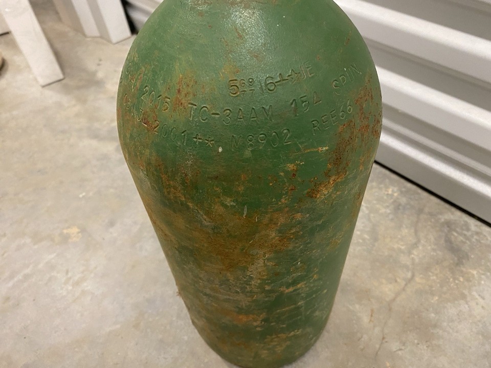 Oxygen Gas Cylinder Tank Welding DOT 3AA2015 | eBay