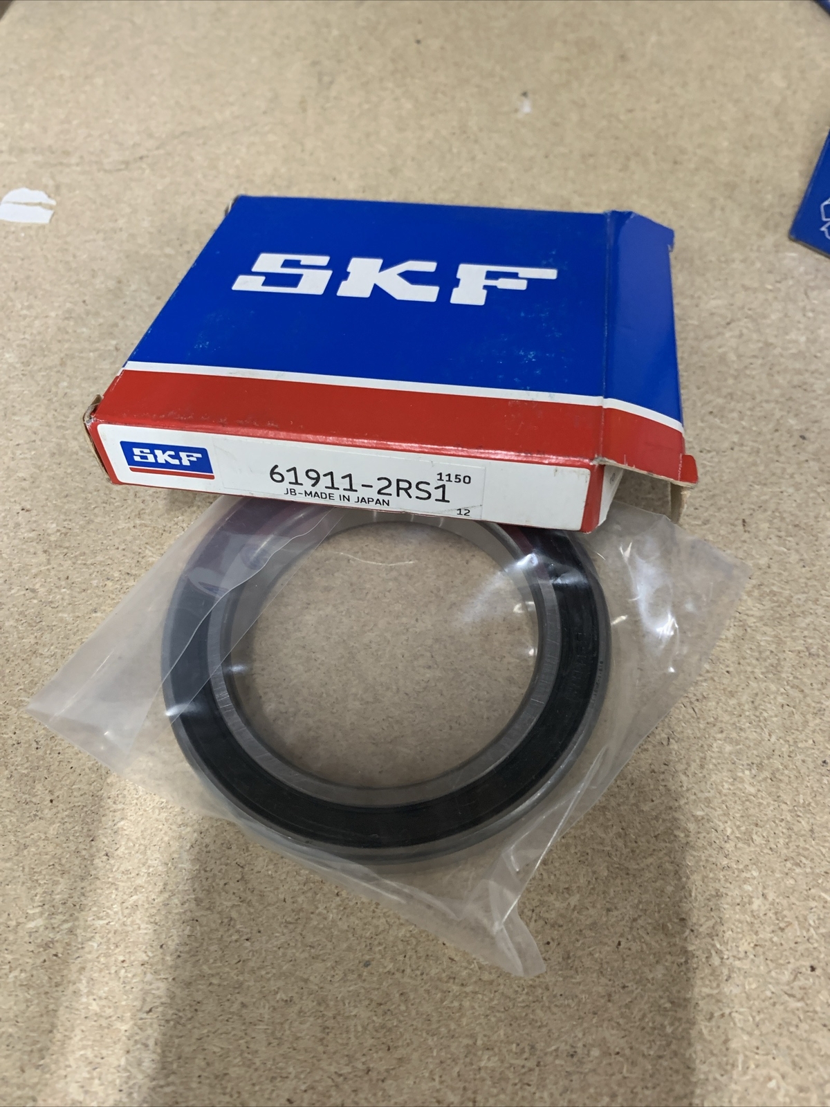 SKF 61912-2rs1 Deep Groove Ball Bearing 60 X 85 X 13 Mm Rubber Seal 2 ...