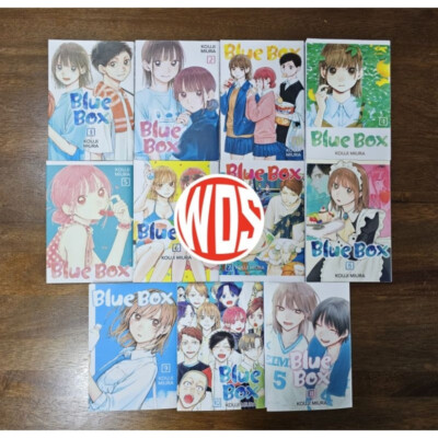 Blue Box Volume 1-11 Manga English Version Comic Set Lot Kouji Miura ...