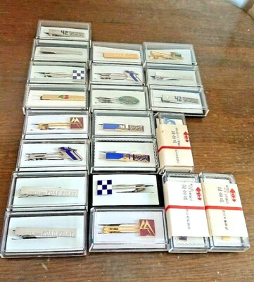 1970s Japan LOT OF TIE TACKS Ekiden Road relay sports lot of 21 inhand ...