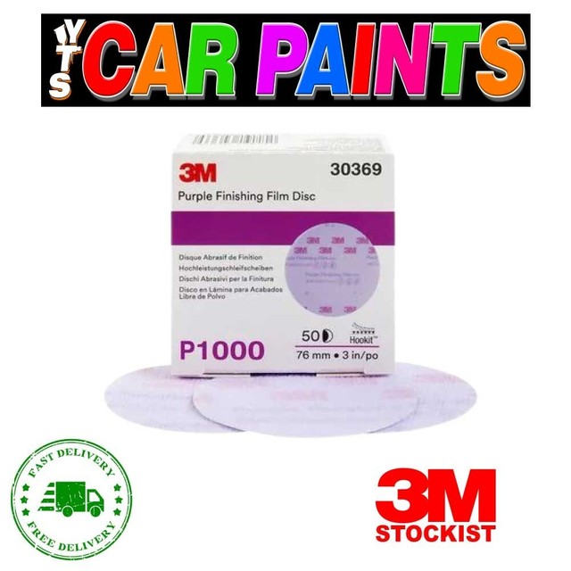 3M P1000 SANDING DISCS 75mm FINISHING DISCS PACK OF 50 3M 30369 smart ...