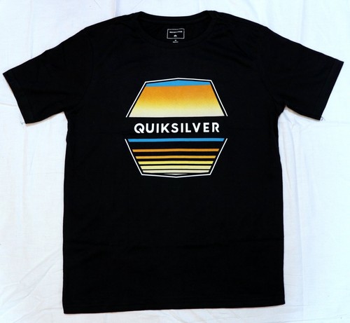 QUICKSILVER Boys Printed T Shirt - BLACK - SIZE 10 YEARS - NEW | eBay ...
