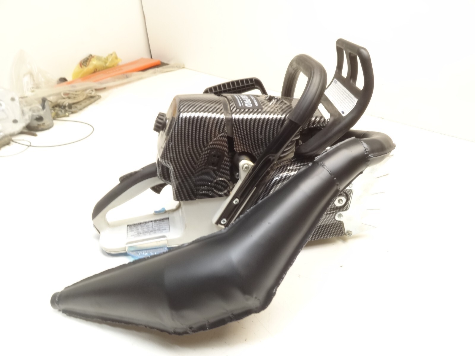 Blem PIPE Hand Built Custom Chainsaw Exhaust Racing Muffler CPI STIHL ...