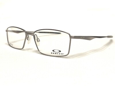 NEW Oakley Limit Switch OX5121-0355 Mens Brushed Chrome Eyeglasses ...