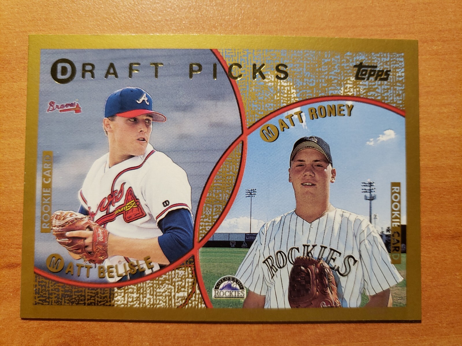 1999 Topps #438 Matt Belisle & Matt Roney - Draft Picks - Rookie - MLB ...