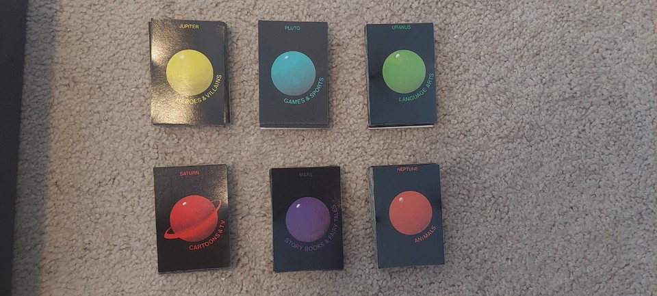 TRIVIA ADVENTURE VTG PRESSMAN QUIZ BOARD GAME 1983 COMPLETE SET!! GREAT ...