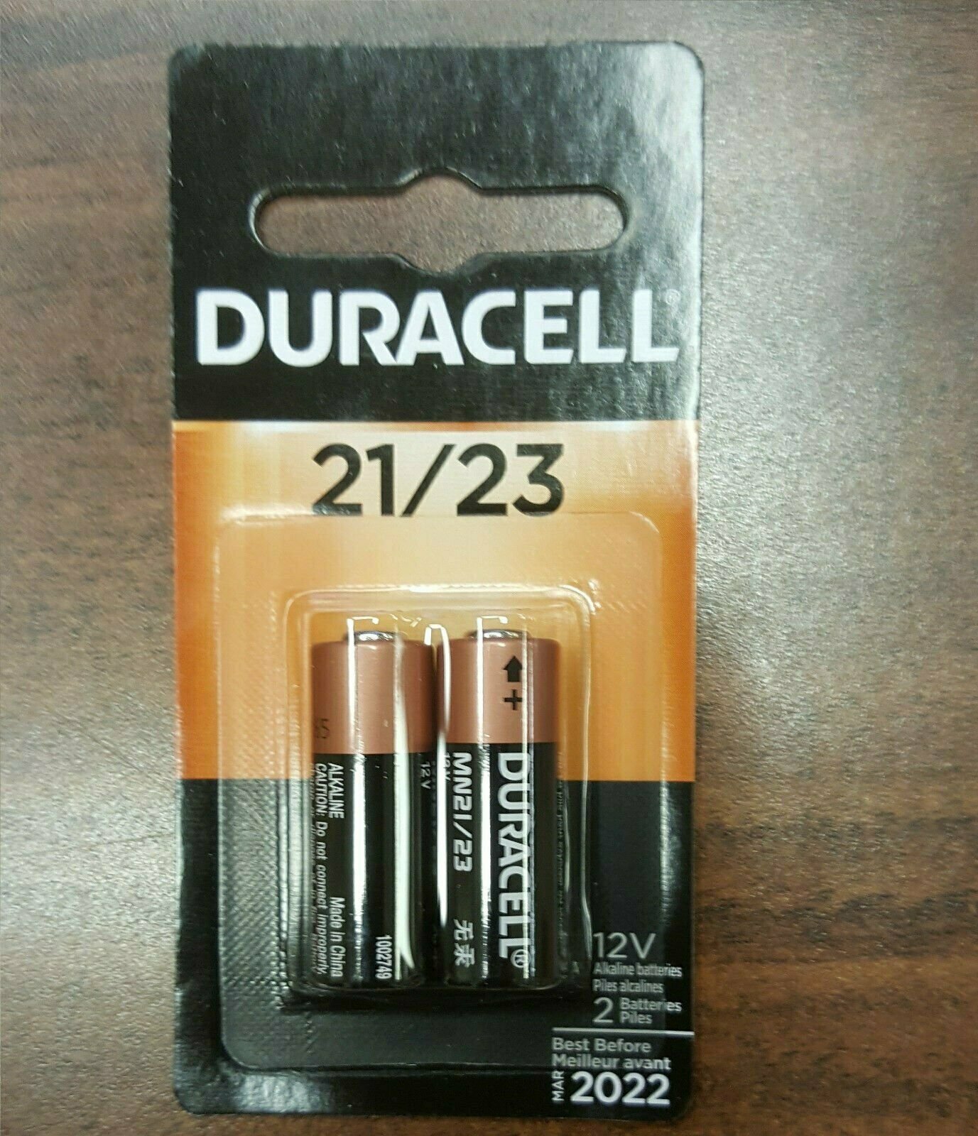 4 Pack Duracell A23 12 Volt Batteries MN21 MN23 23AE 21/23 GP23 23A ...