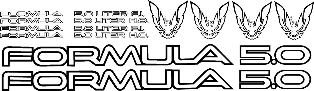 Black 1988 Firebird Formula